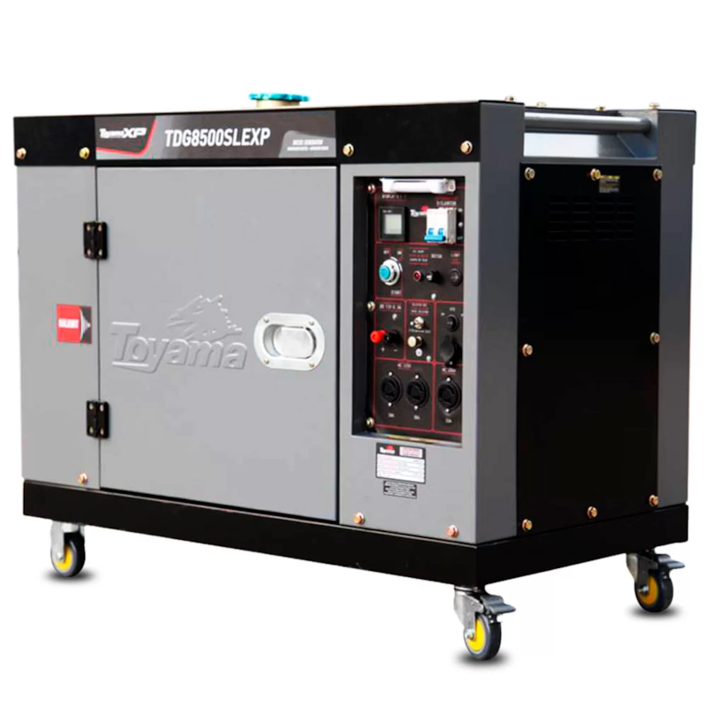 Gerador À Diesel Monofásico - TOYAMA - TDG8500SLEXP | Casa dos Parafusos